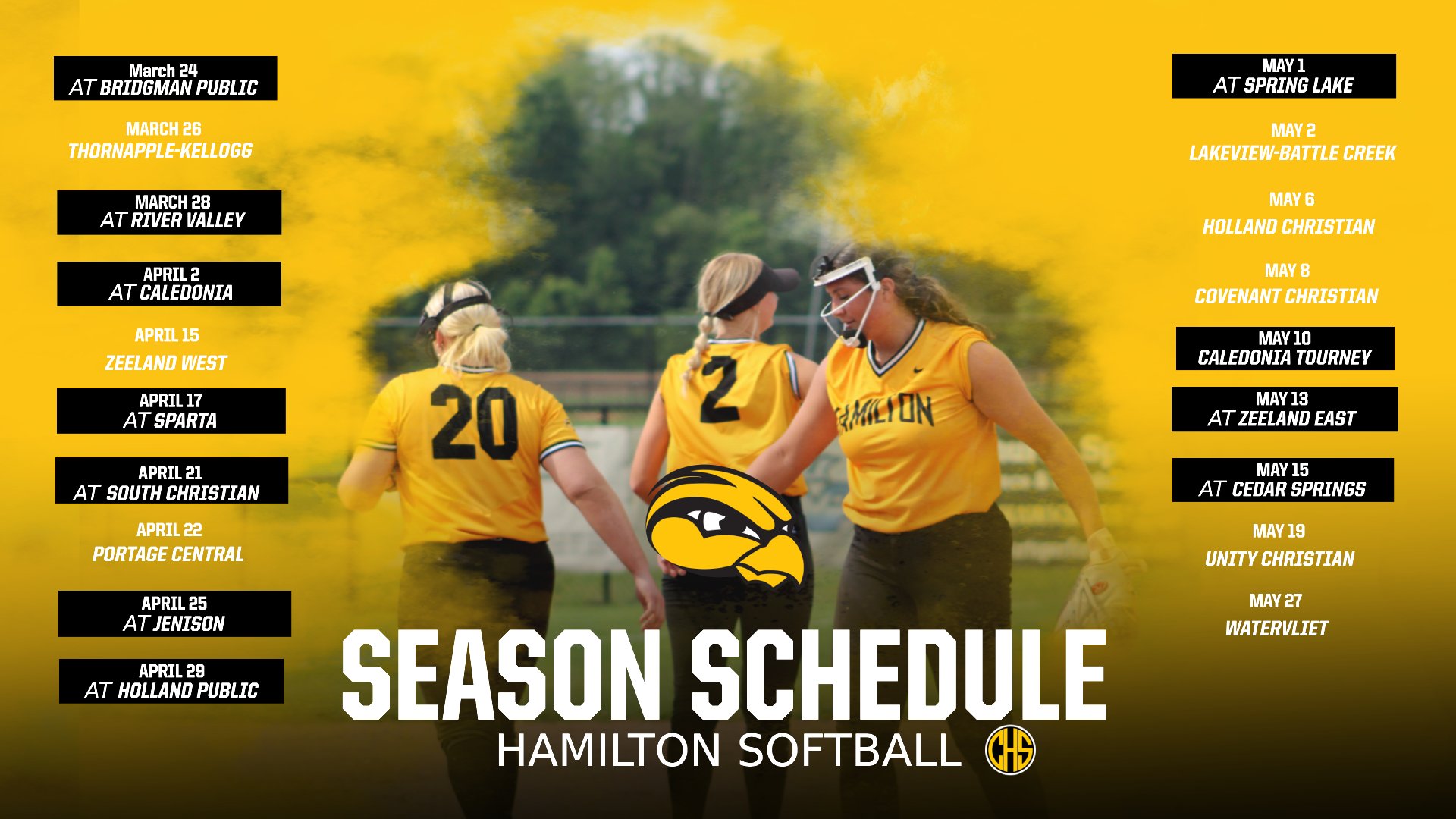 Softballs Season Schedule – Covering Hawkeye Sports